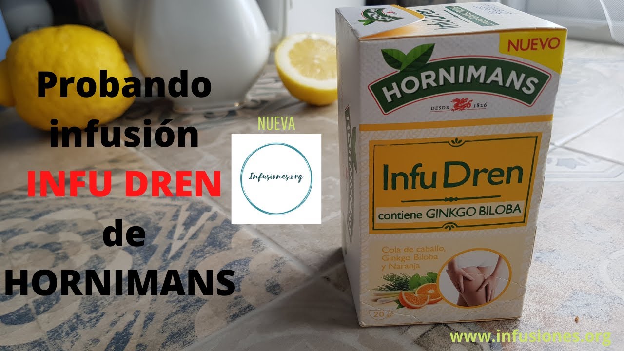 Probando nueva infusión INFU DREN de HORNIMANS - YouTube