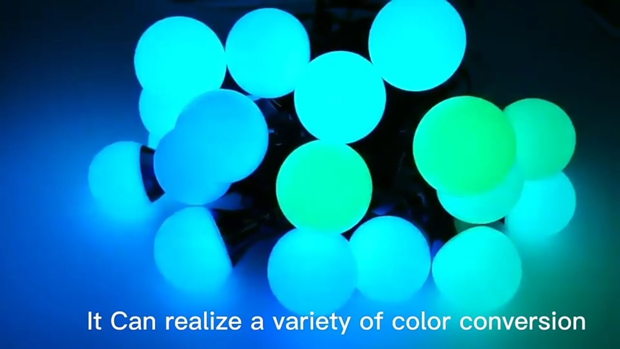 how to choose a RGB G45 led light strings 10m 20Bulbs best outdoor ...