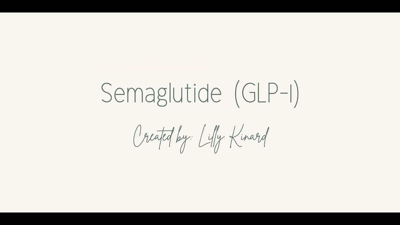 Semaglutide Animation - YouTube