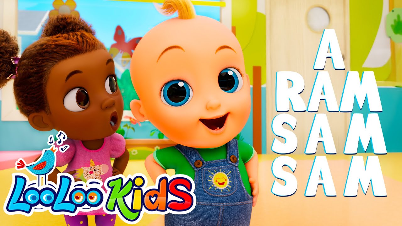 [4K] A Ram Sam Sam and Months of the Year | more Kids Songs and ...