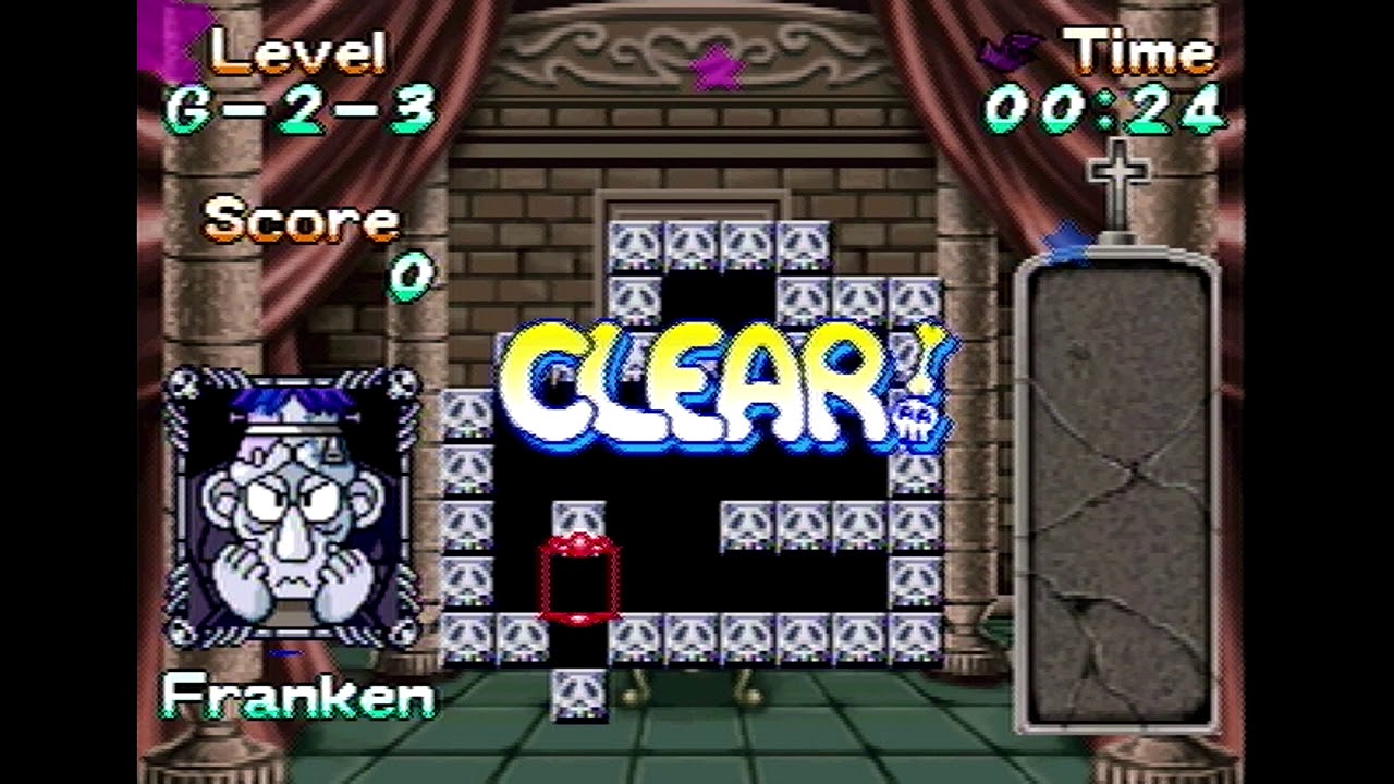Puzznic (PlayStation) Area G | All Solutions - YouTube