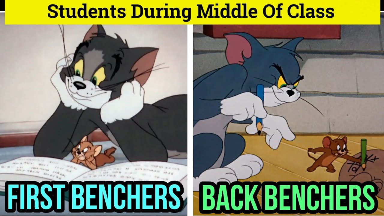 First Benchers Vs Last benchers During Middle of class | Masth ...
