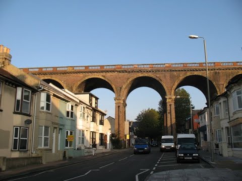 London Road viaduct in Brighton - YouTube