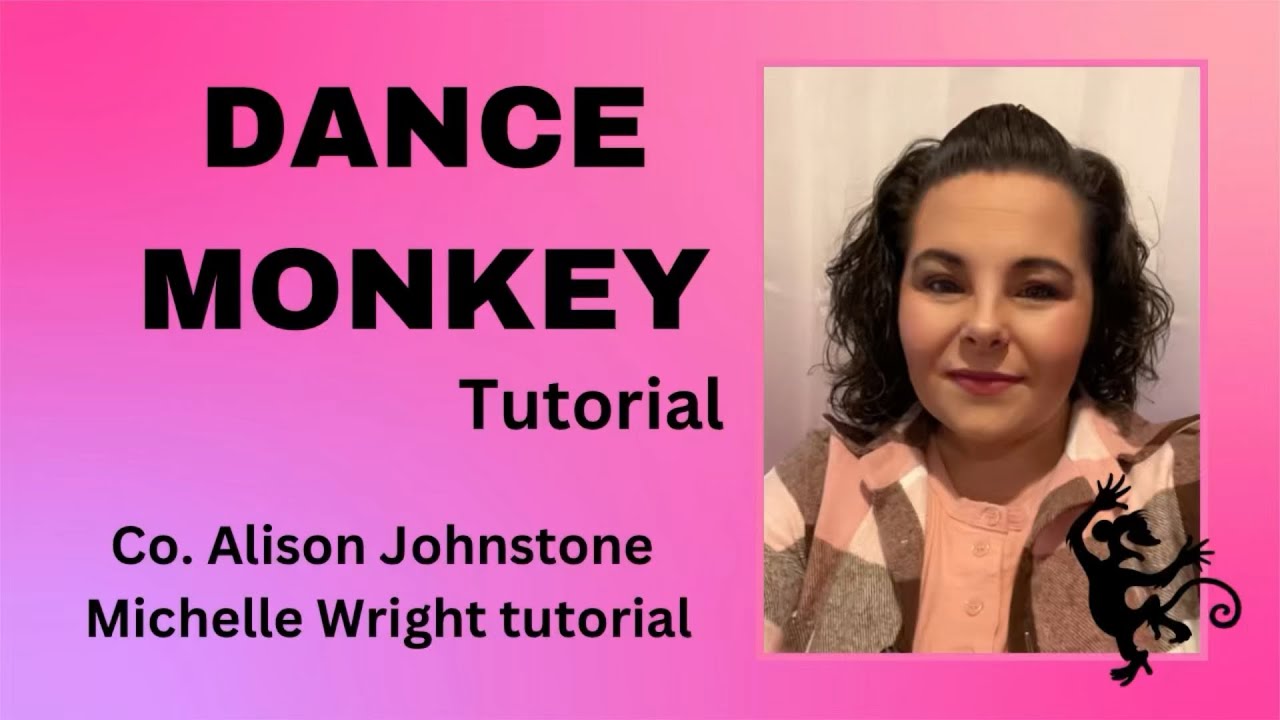 Dance monkey line dance tutorial beginner choreography by Alison ...