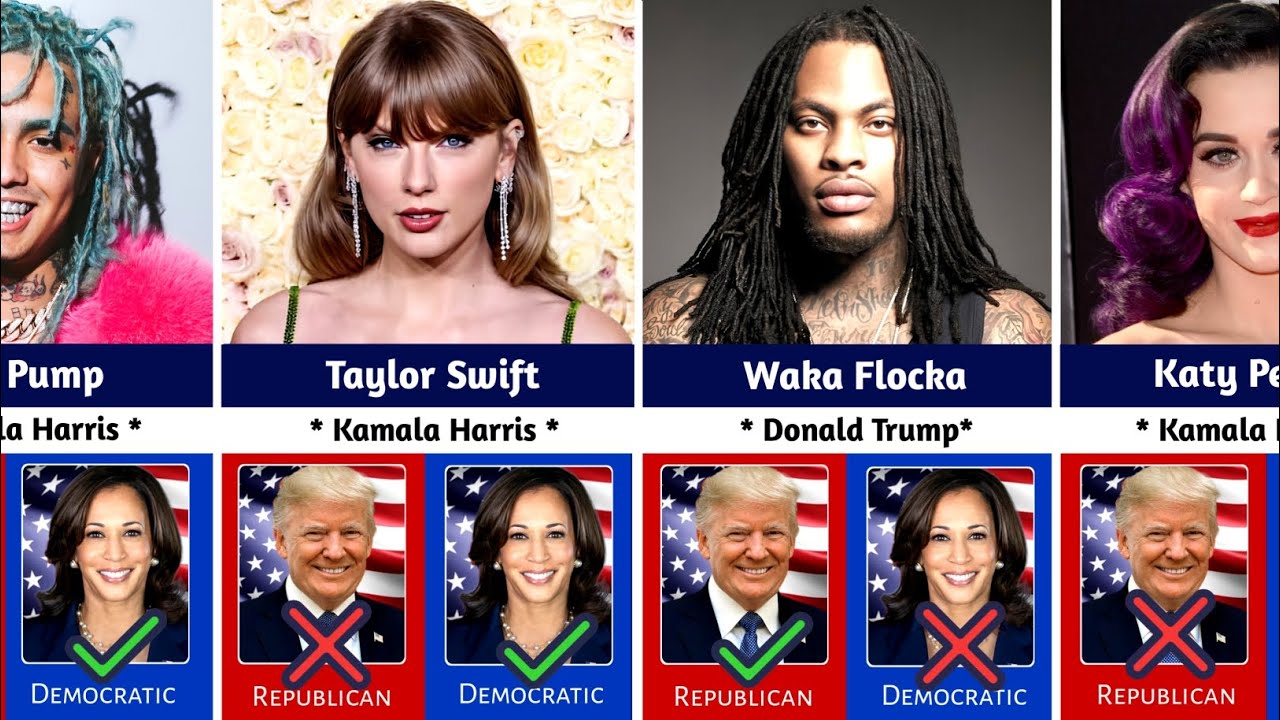 American Musicians Who Support Donald Trump Or Kamala for President In ...