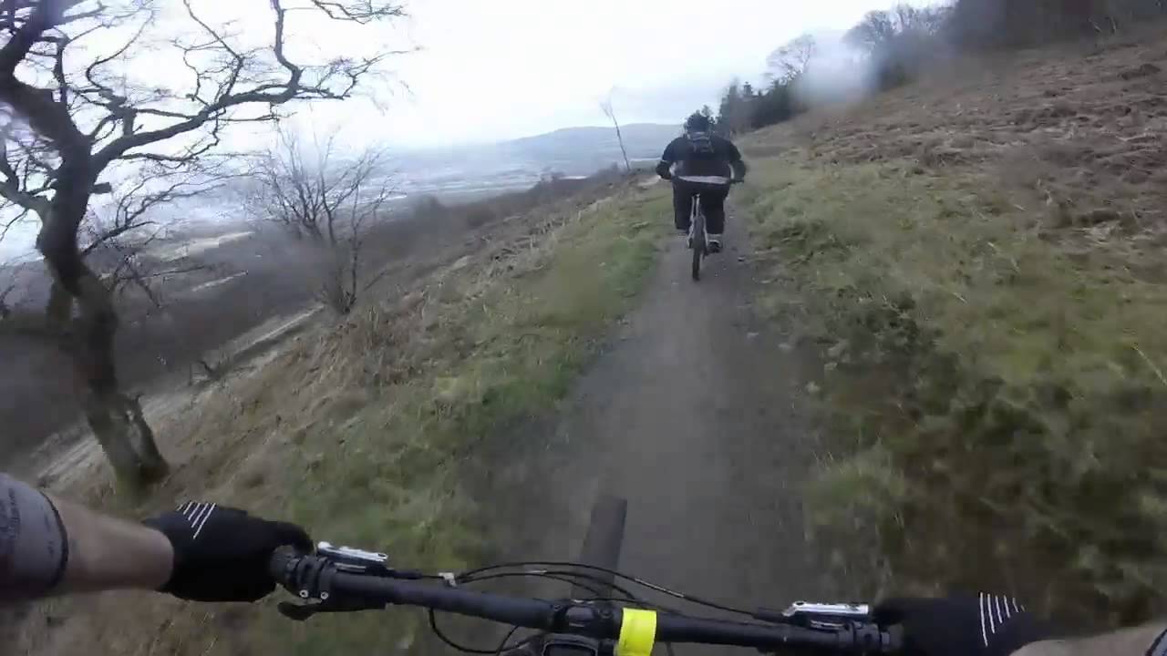 bike park wales, melted welly from top of climb into blue belle - YouTube