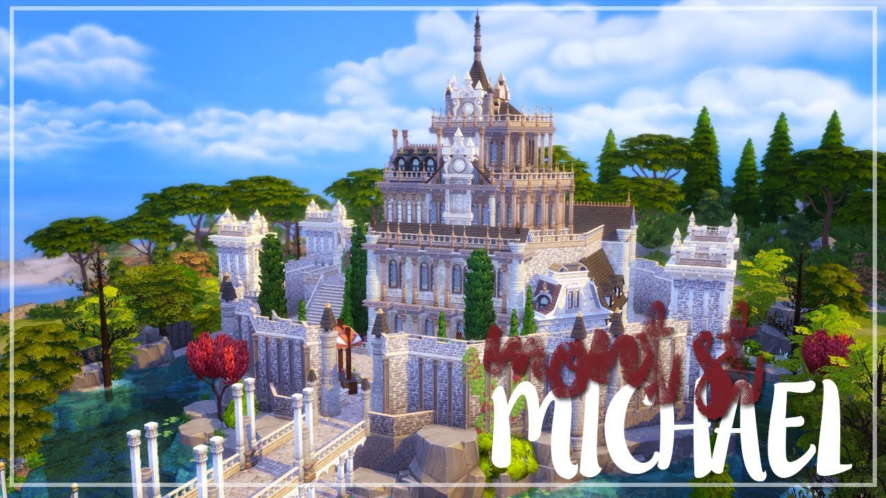 LOS SIMS 4 SPEED BUILD | MONT SAINT MICHEL - YouTube
