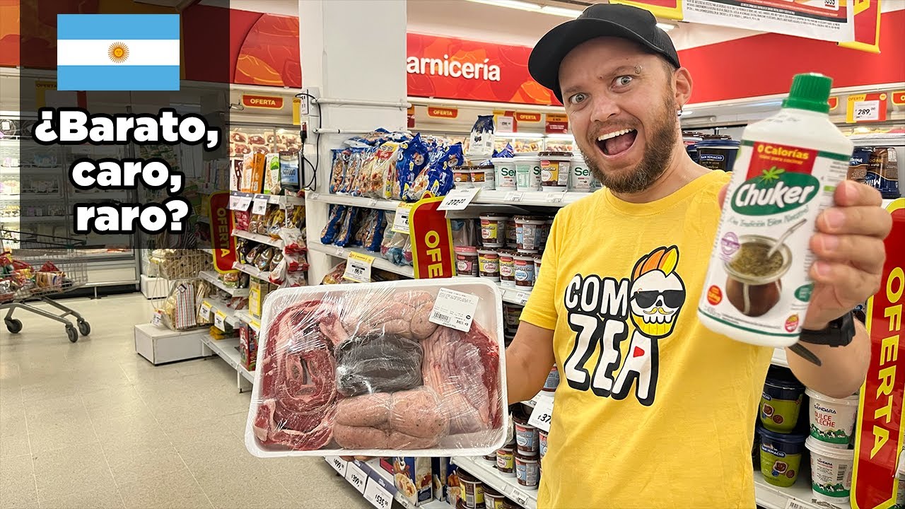 ¿Es BARATO hacer SUPER en ARGENTINA? - YouTube