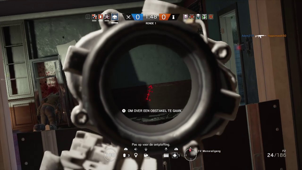 Tom Clancy's Rainbow Six® Siege F2 - YouTube