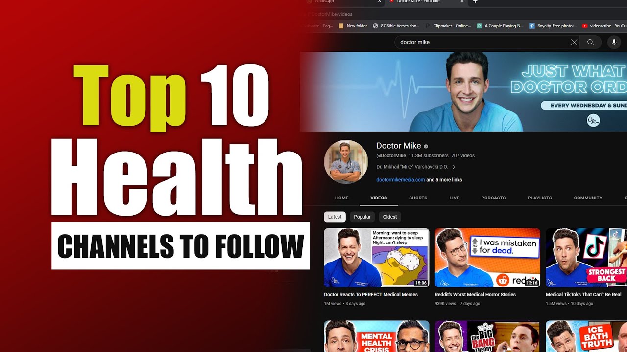 Top 10 Health and Wellness YouTube Channels to Follow in 2023 - YouTube