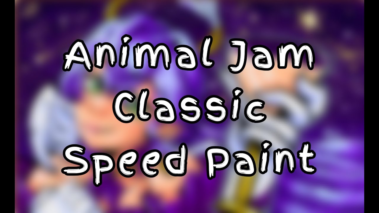 Animal Jam Classic Speed Paint - Robin HSR - YouTube