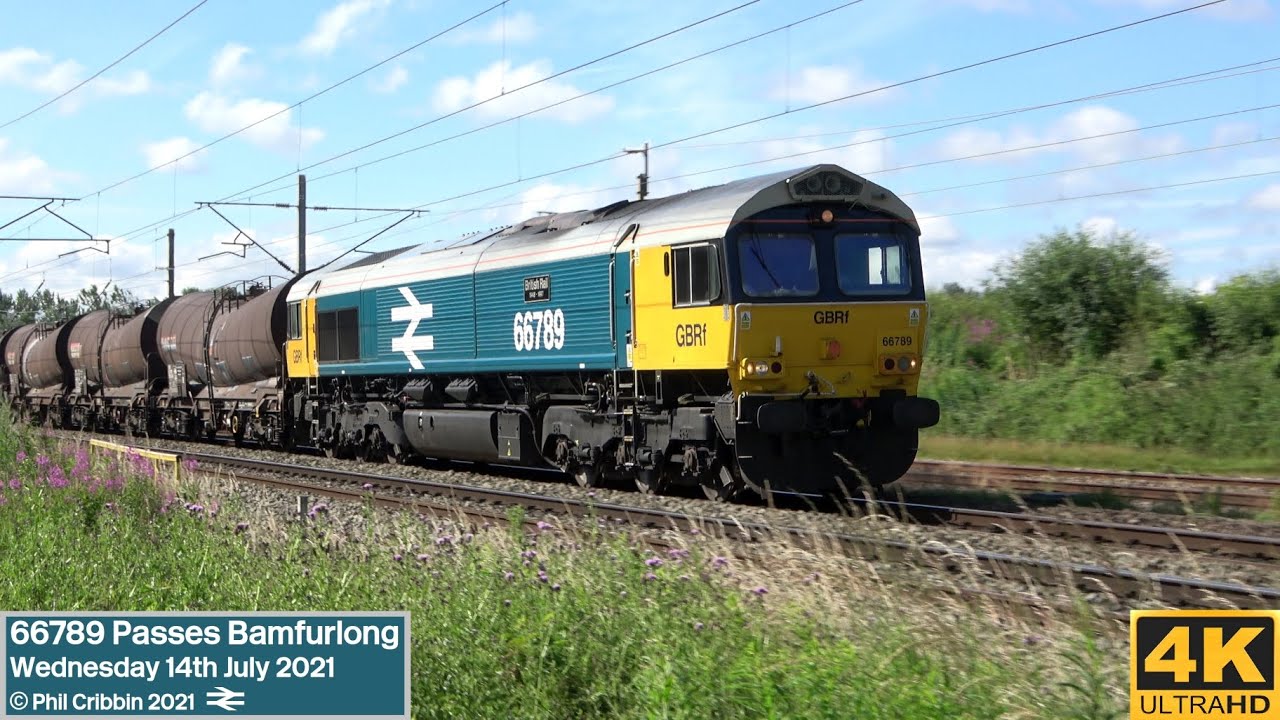 66789 at Bamfurlong - 14th July 2021 - YouTube