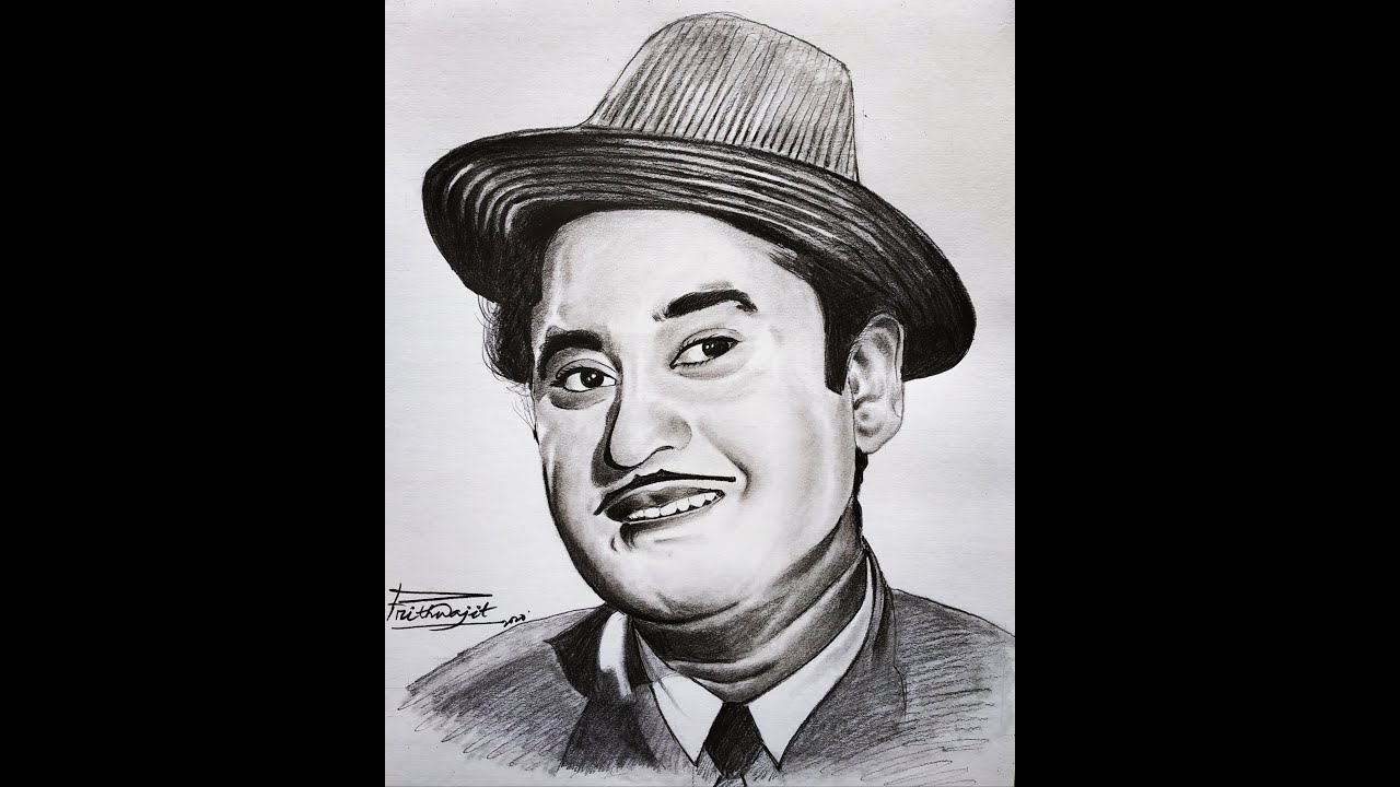 Kishore Kumar Sketch