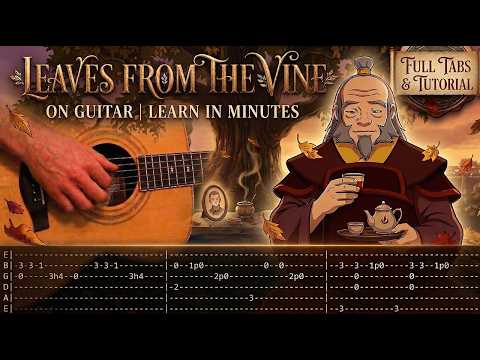 Leaves From the Vine Guitar Tutorial | Tabs | Avatar
