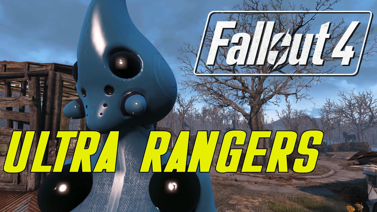 ULTRA RANGERS - Fallout 4 Mod Review - YouTube