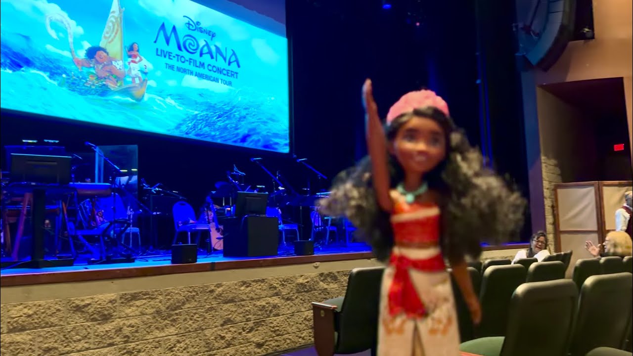 Disney Moana LIVE To Film Concert | Rhian’s Pre-Birthday Treat | Clark ...