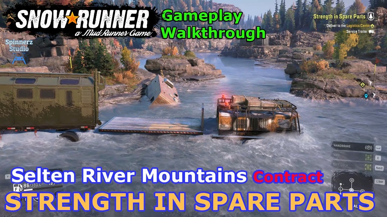 SnowRunner - Strength in Spare Parts | Selten River Mountains ...