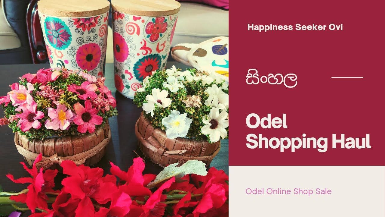 මම ODEL Online Shopping කරපු දේවල් | ODEL Online Shopping Haul | Sale ...