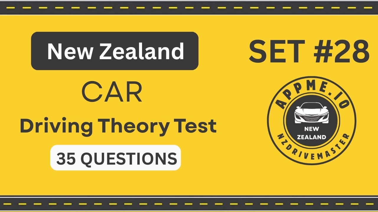 NZ Driving Theory Test 2026 | 35 REAL CAR Questions | Official Practice ...