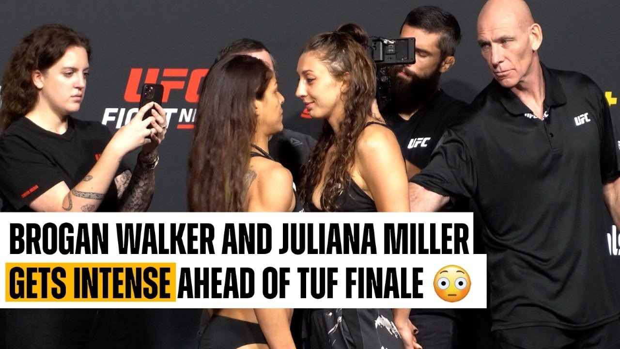 BROGAN WALKER AND JULIANA MILLER GETS INTENSE AHEAD OF TUF FINALE ...