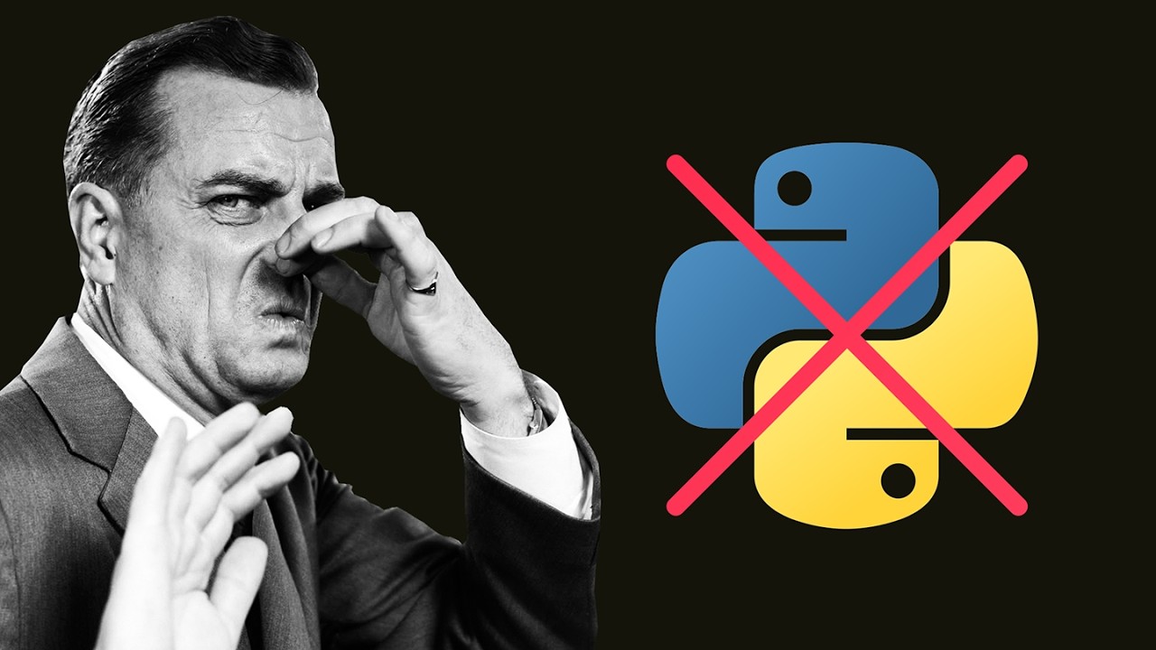I did data science WITHOUT python… and it was faster - YouTube