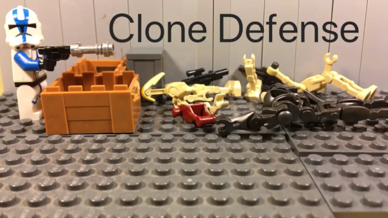Clone Defense | A Lego Stop Motion - YouTube