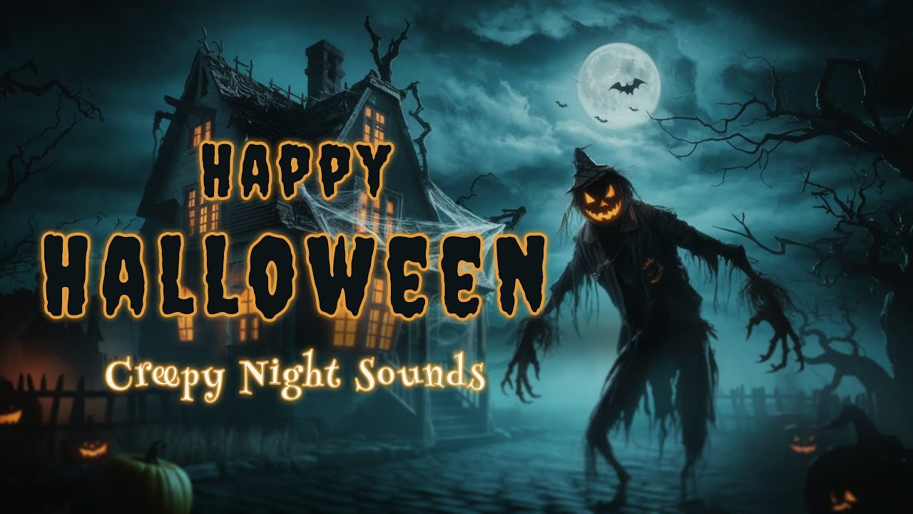 Best Creepy Halloween Sounds Vibe | Horror Ambience & Spooky Music for ...