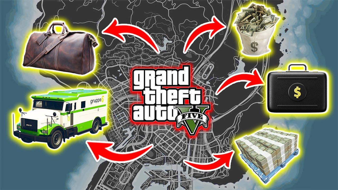 GTA 5 - Secret Money Locations Rockstar Hiding From YOU! - YouTube