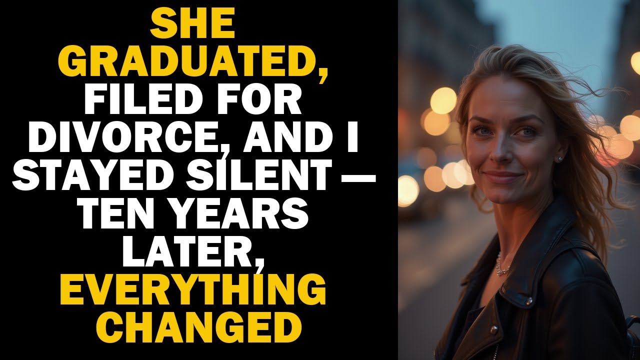 She Graduated and Left Me—Ten Years Later, the Truth She Hid Turned My ...