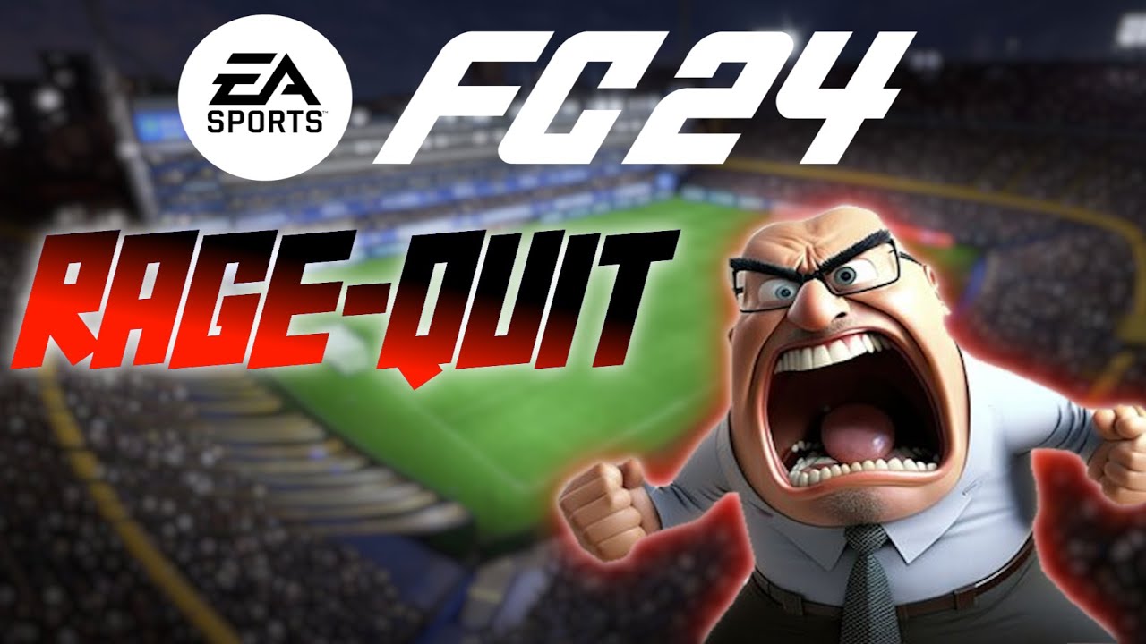FC24 Clubs | Opponent Rage-Quits in the 56th minute [6-1] - YouTube