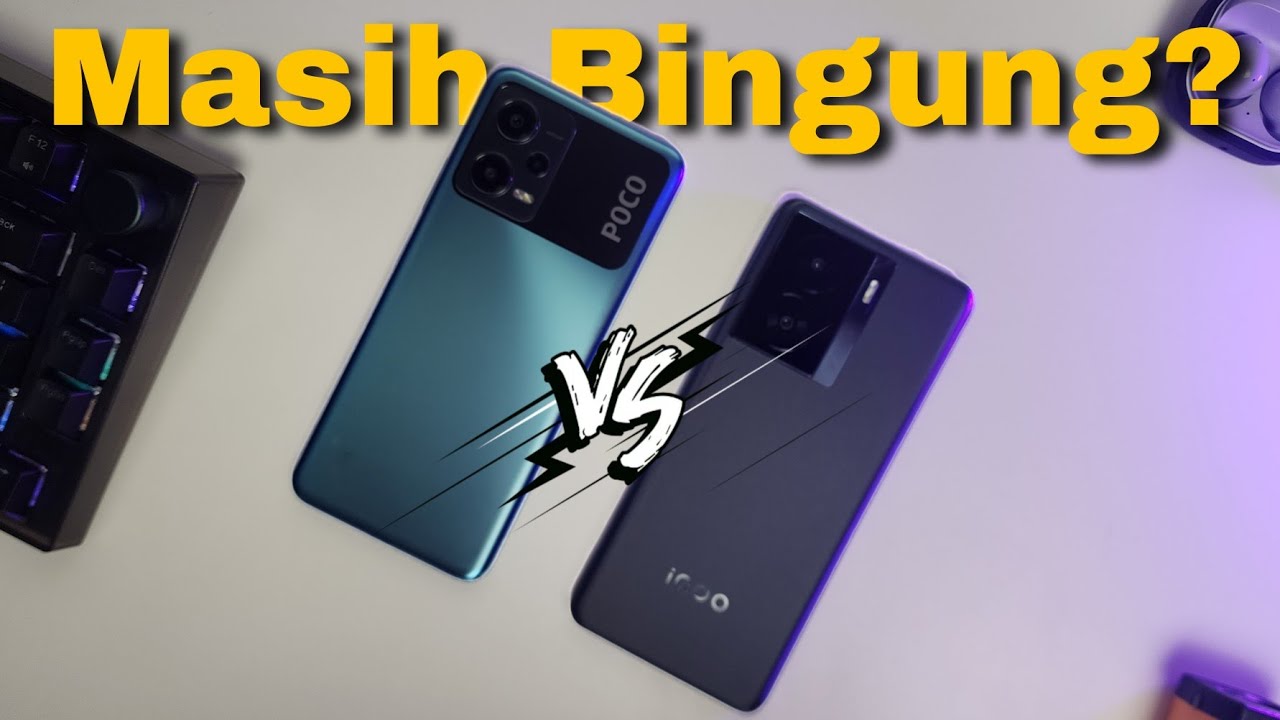 MEMPEREBUTKAN TAHTA HAPE 3 JUTAAN TERBAIK - POCO X5 VS iQOO Z7x - YouTube