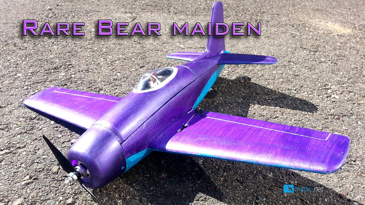Hobbyking Rare Bear Funfighter maiden - YouTube