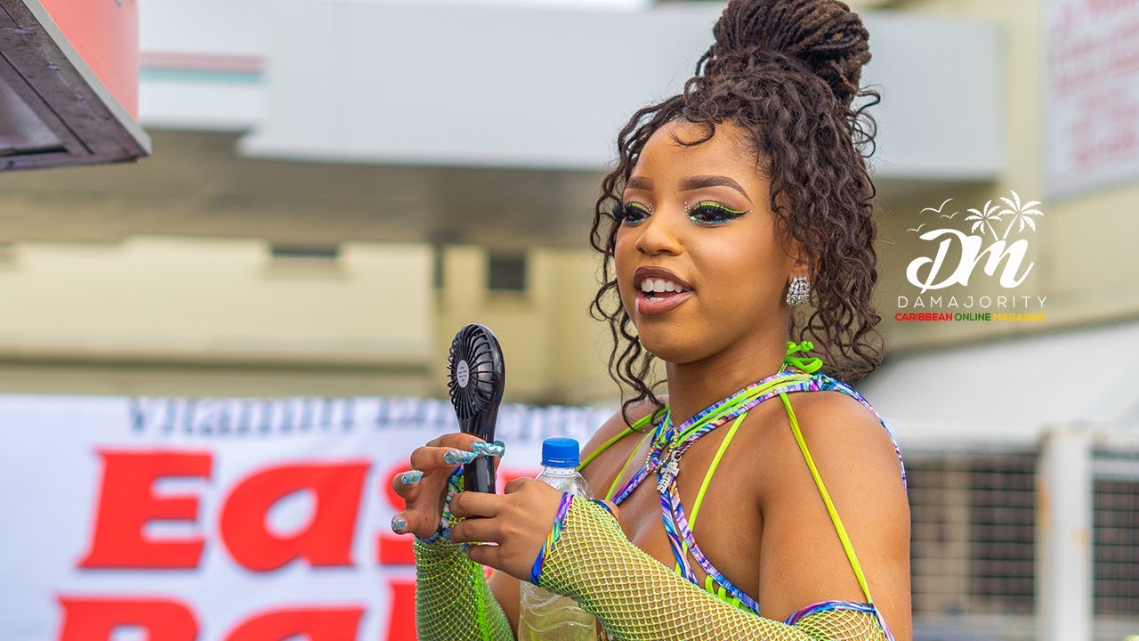 Chloe Bailey connecting with fans during Saint Lucia Carnival 2023 # ...