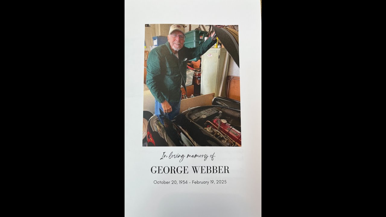 George Webber Memorial - March 22 2025 - YouTube