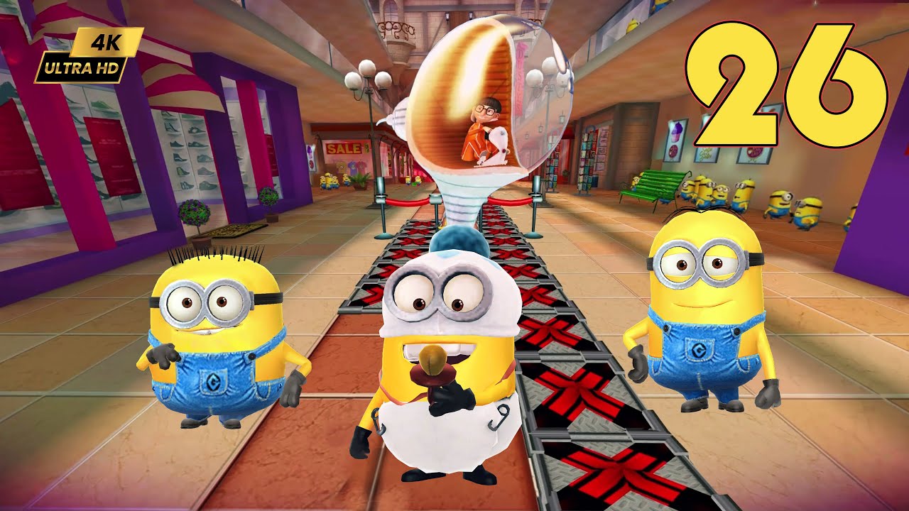 Despicable Me Minion Rush Gameplay LEVEL 121-123 [PC UHD 60 FPS 4K ...