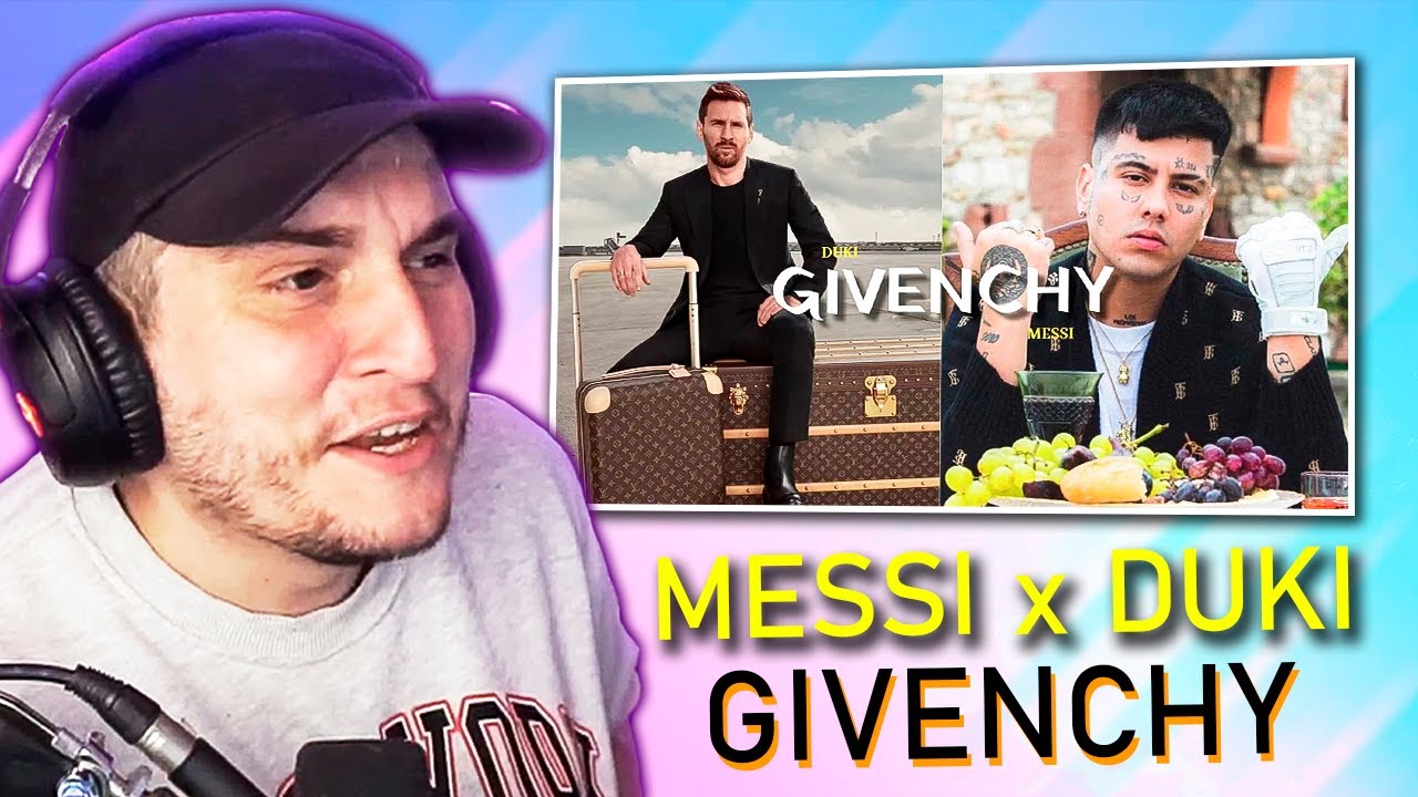 KHAN REACCIONA a MESSI & DUKI - GIVENCHY (con IA) - YouTube