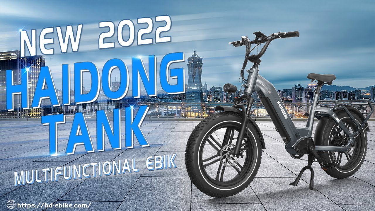 2022 Haidong New Product Tank, Multifunctional E-bike - YouTube