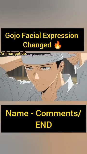 Gojo Facial Expression Was Fire 🔥#anime - YouTube