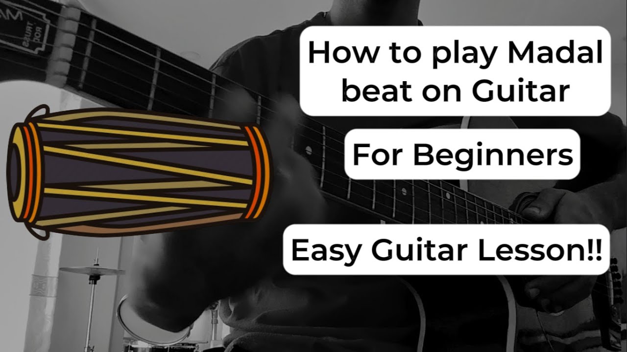 How To Play Madal Beat Using Guitar | Super Easy Lesson | For Beginners ...