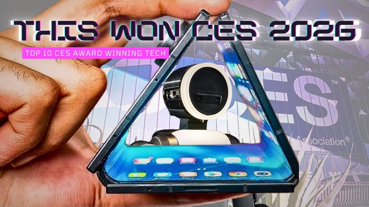 CES 2026 BEST & AWARD-WINNING TECHNOLOGIES 🚀 Robots, AI, Foldables ...