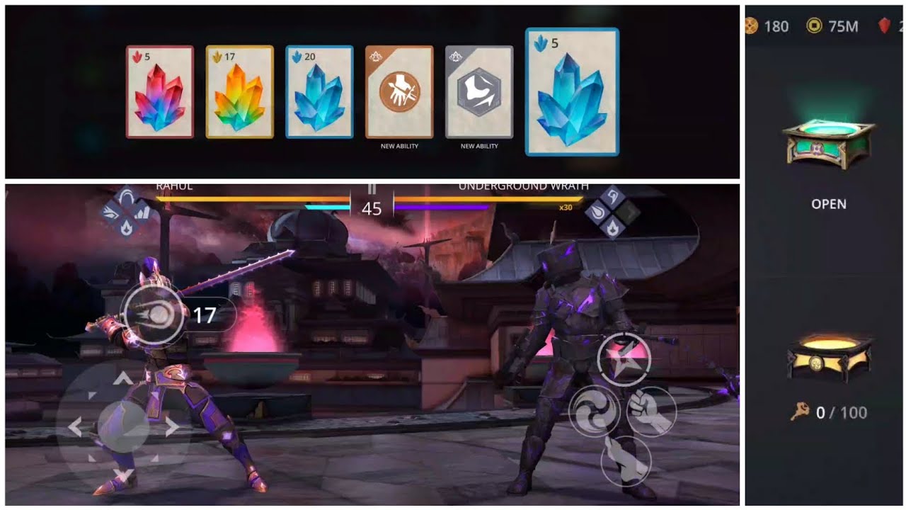 Shadow Fight 3 || Defects Underground Wrath || Open void chest & get Park's || Playing With ...