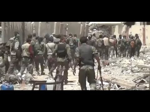 Syrian soldier sends a video message