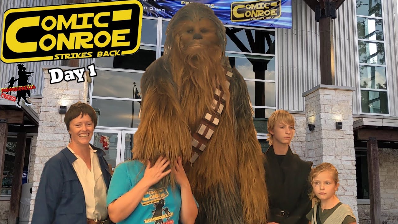 Let it Begin 🙌 Comic Conroe Day 1 | Come Out this weekend and have fun ...