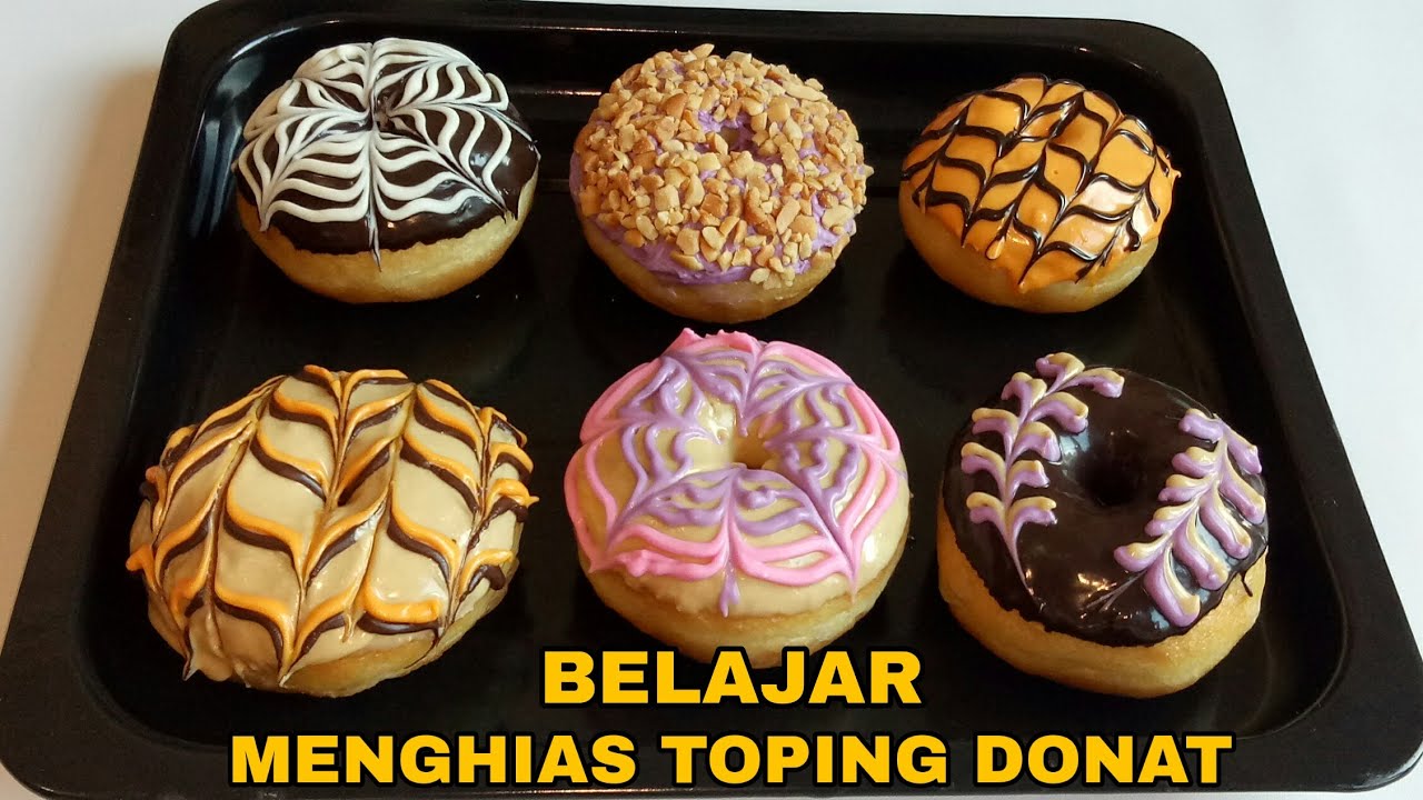 BELAJAR MENGHIAS TOPING DONAT - YouTube