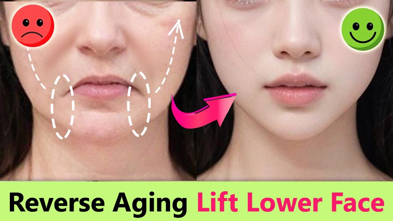 Reverse Aging Fast | Lift Lower Face, Fix Marionette Lines and ...