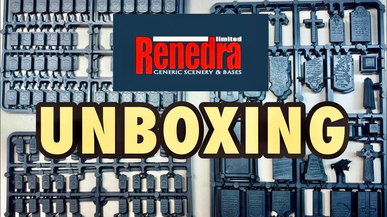 Let’s Look at Renedra Gravestones | Plastic Miniature Review - YouTube