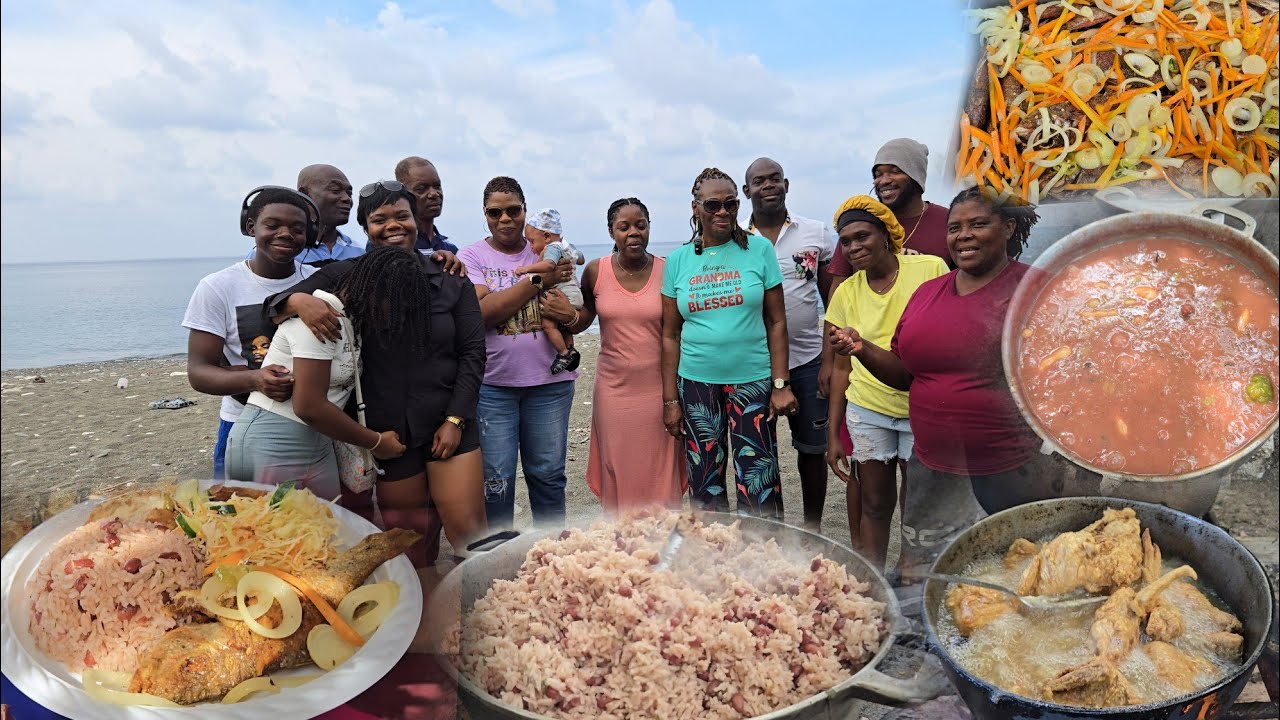 Epic day at the beach cooking up some delicious food for our guests ...