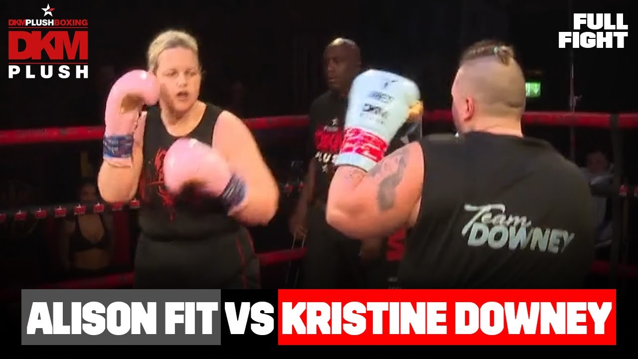 ALISON FIT VS KRISTINE DOWNEY - FULL FIGHT - 23rd MARCH - YouTube