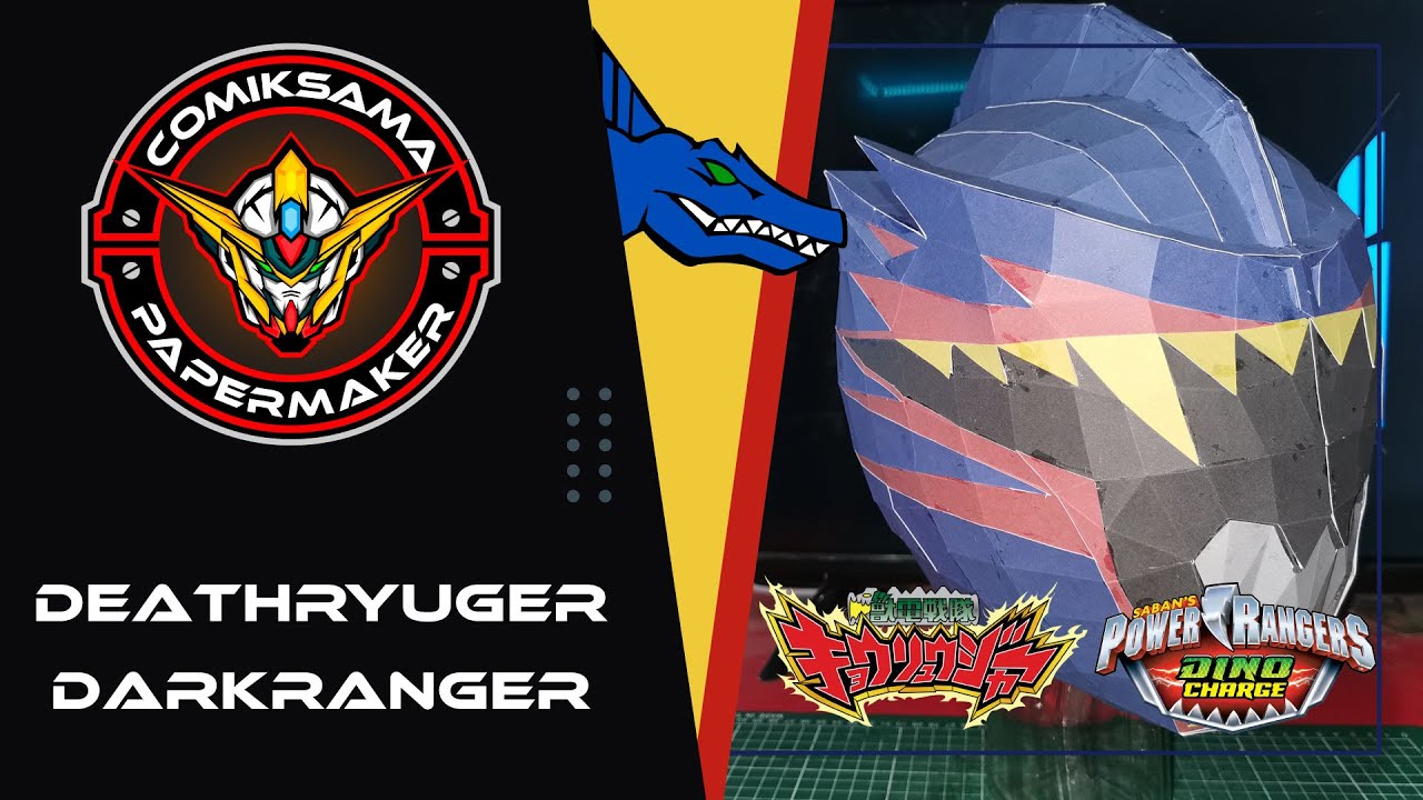 PAPERCRAFT POWER RANGER / SUPER SENTAI - DEATHRYUGER - YouTube