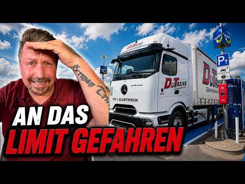 Den Elektro Actros bis ans Limit gefahren #elektroauto